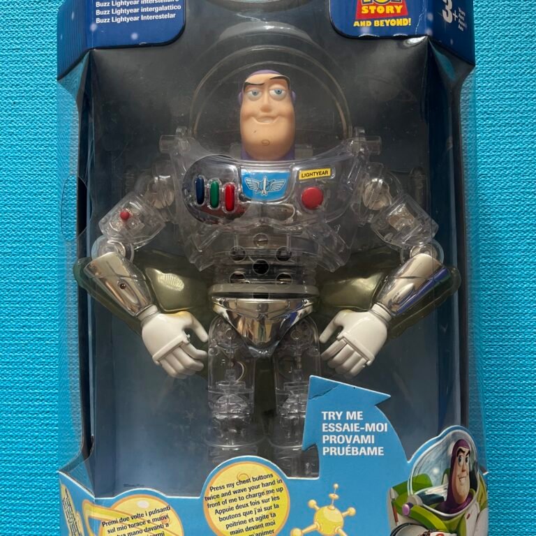 Toy Story Rare BUZZ LIGHTYEAR FIGURE TOY STORY RARE CLEAR TRANSPARENT ...